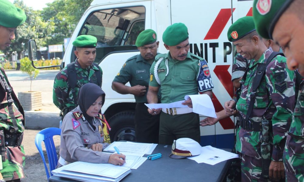 Puluhan Tentara Terlayani SIM – Ujung Jari