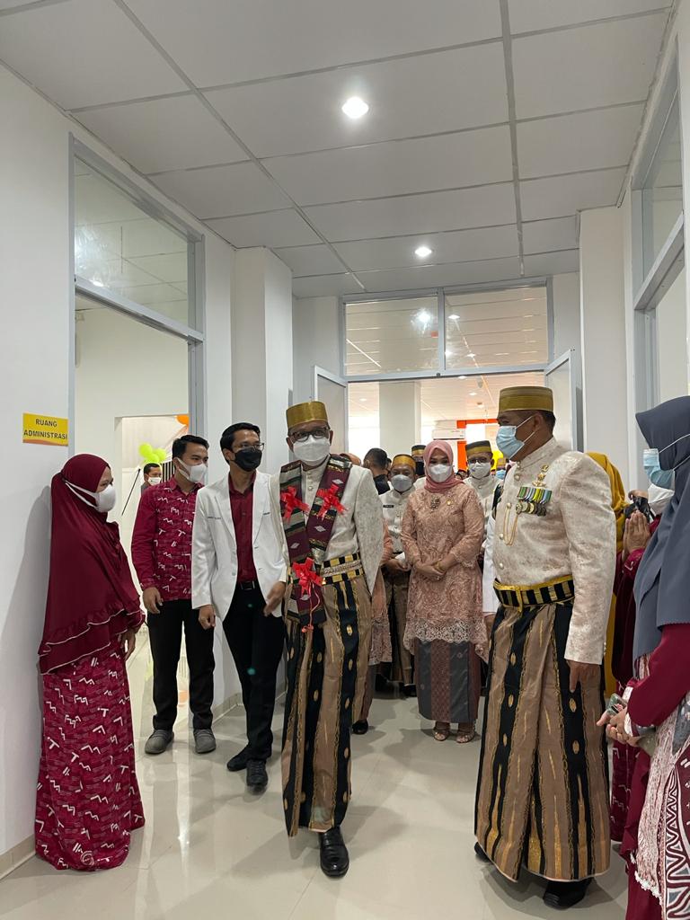 Gubernur Resmikan Gedung Baru Laboratorium dan Fisioterapi RSUD Sulthan ...