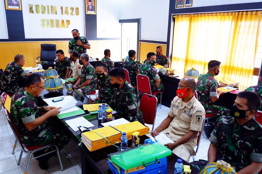 Awal Tahun 2022, Tim Post Audit Itdam XIV Hsn Kunjungi Kodim 1420 ...