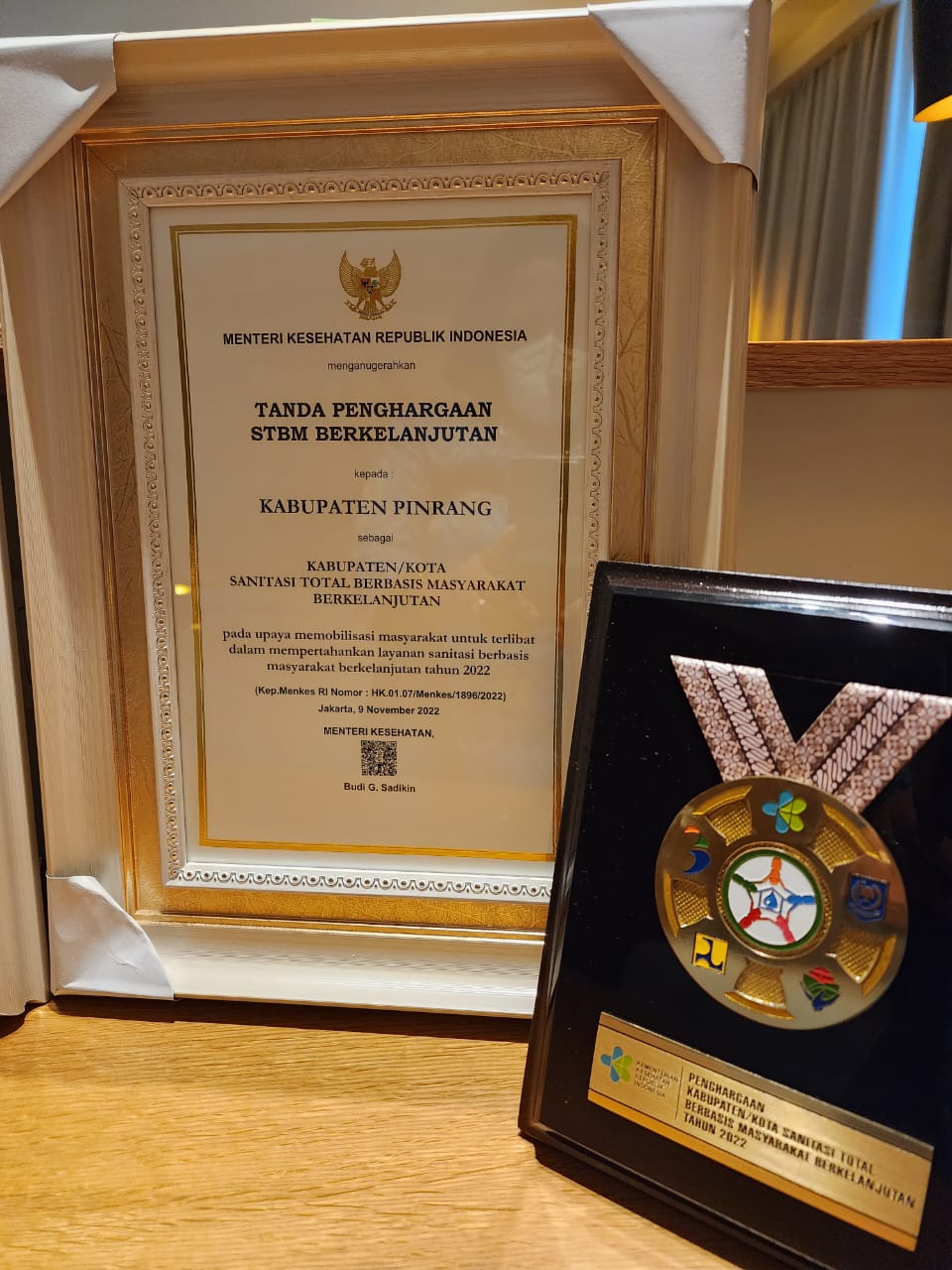 Pemkab Pinrang Raih 2 Penghargaan Bidang Kesehatan dari Kemenkes RI ...