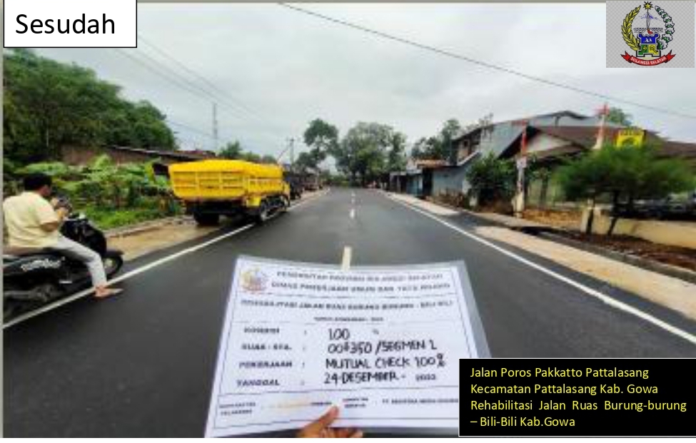 Pemprov Sulsel Kembali Lanjutkan Penanganan Jalan Rusak Burungburung ...