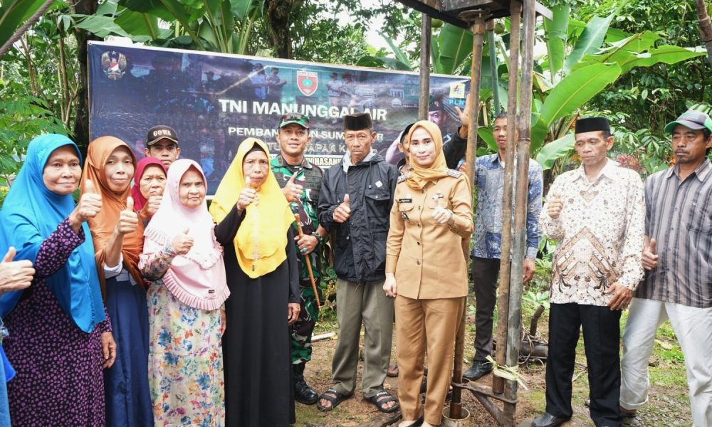 Ratusan Warga Pakua Segera Nikmati Air Bersih Program TNI Manunggal Air – Ujung Jari