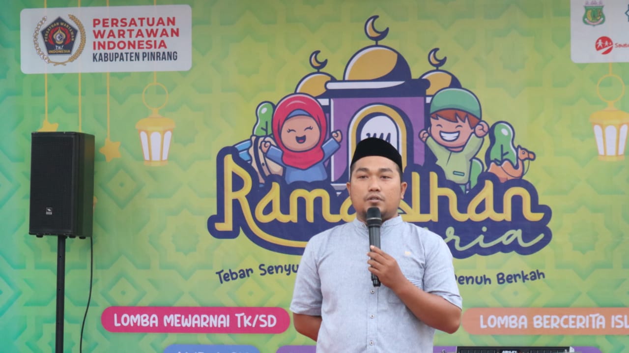 Kadis Kominfosandi Apresiasi “Ramadhan Ceria” PWI Pinrang – Ujung Jari