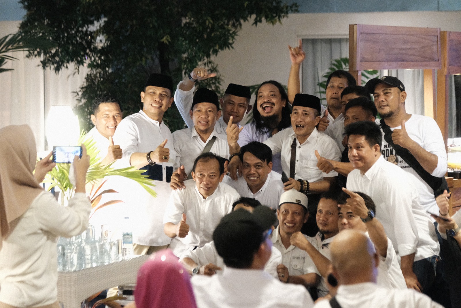 Nyambi Halal Bihalal, IKA Smandel 98 Makassar Reuni Perak - Ujung Jari