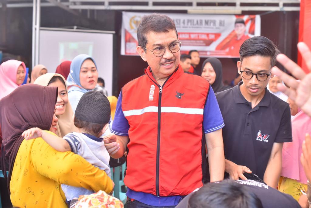 Sosialisasi Empat Pilar Kebangsaan Arw Ajak Warga Jaga Persatuan