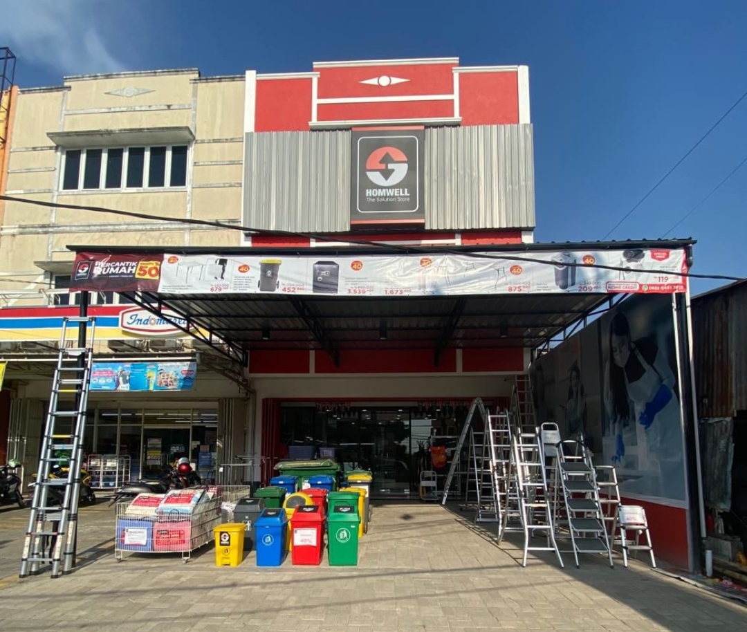 Homwell The Solution Store Kini Hadir di Kota Makassar - Ujung Jari