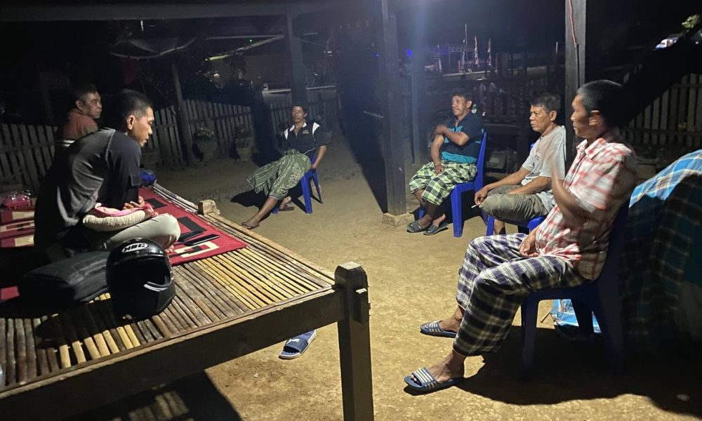 Manfaatkan Malam Istirahat, Letda Inf Murjalil Ajak Masyarakat ...