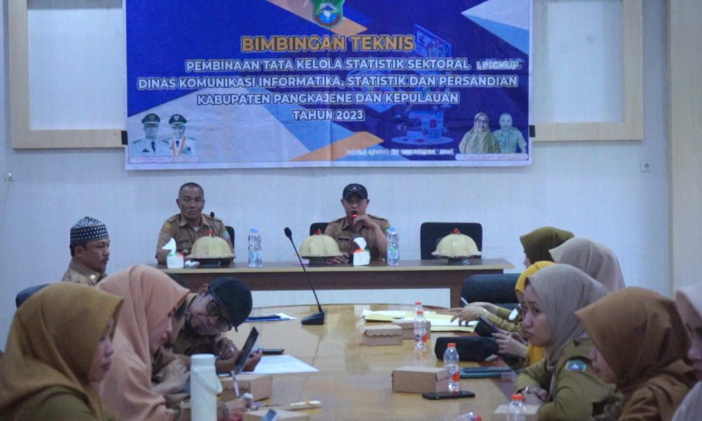Diskominfo SP Pangkep Siap Wujudkan Satu Data – Ujung Jari Diskominfo SP Pangkep Siap Wujudkan Satu Data – Ujung Jari