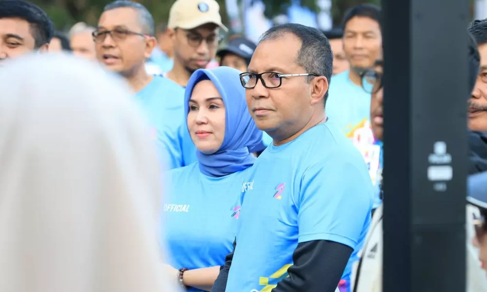 Wali Kota Danny Pomanto Ikut Ramaikan Fajar Fun Run 2023 Di Karebosi