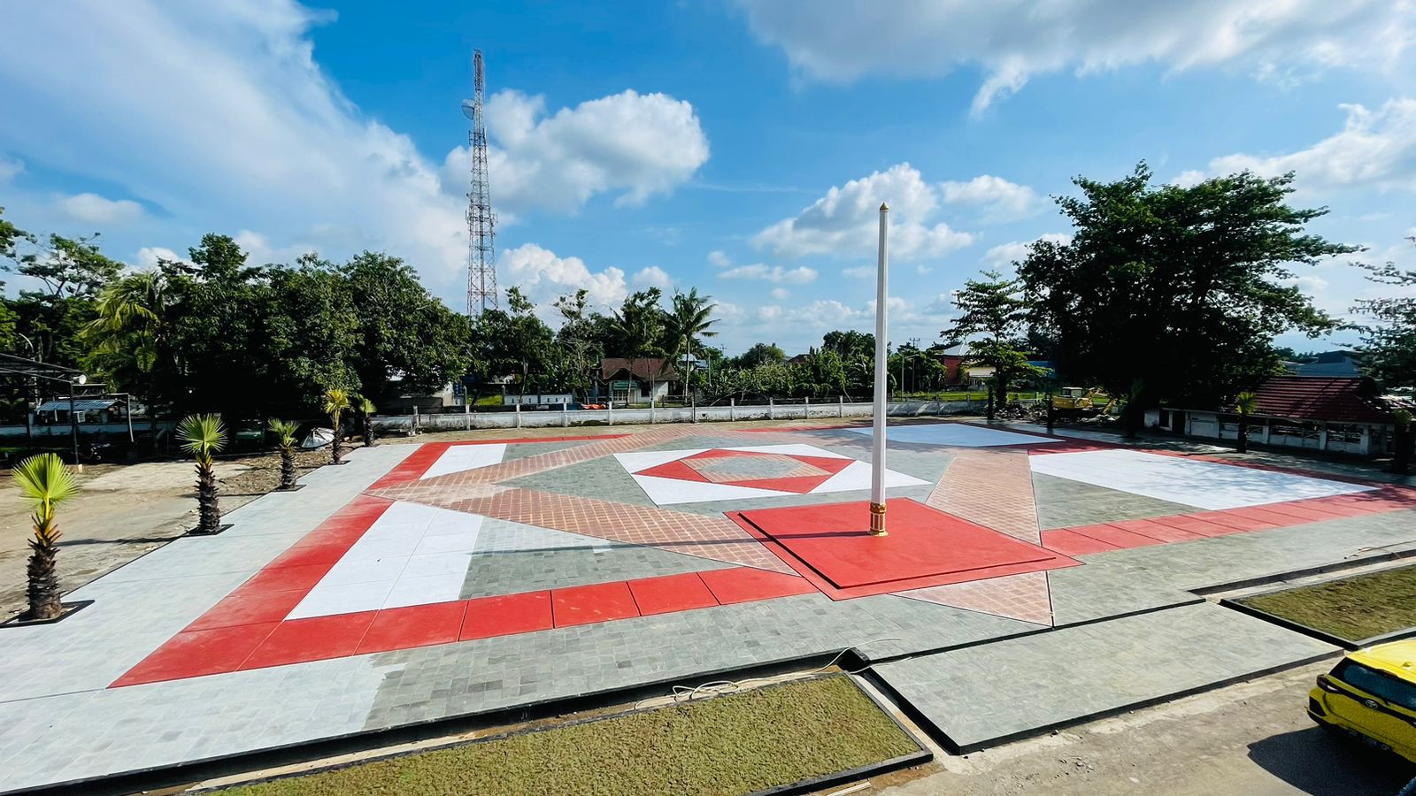 MANTAP...Lapangan Upacara Pemkab Takalar Tampil Keren, Tak Ada Lagi ...