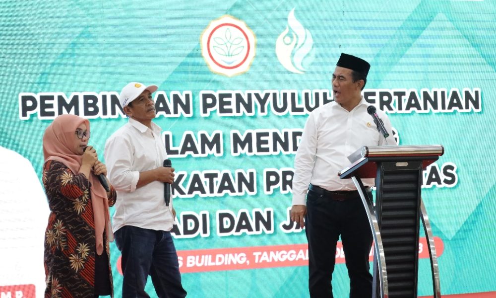 Mentan Amran Serahkan Penghargaan Insan Pendukung Pengembangan Pertanian 2023 – Ujung Jari