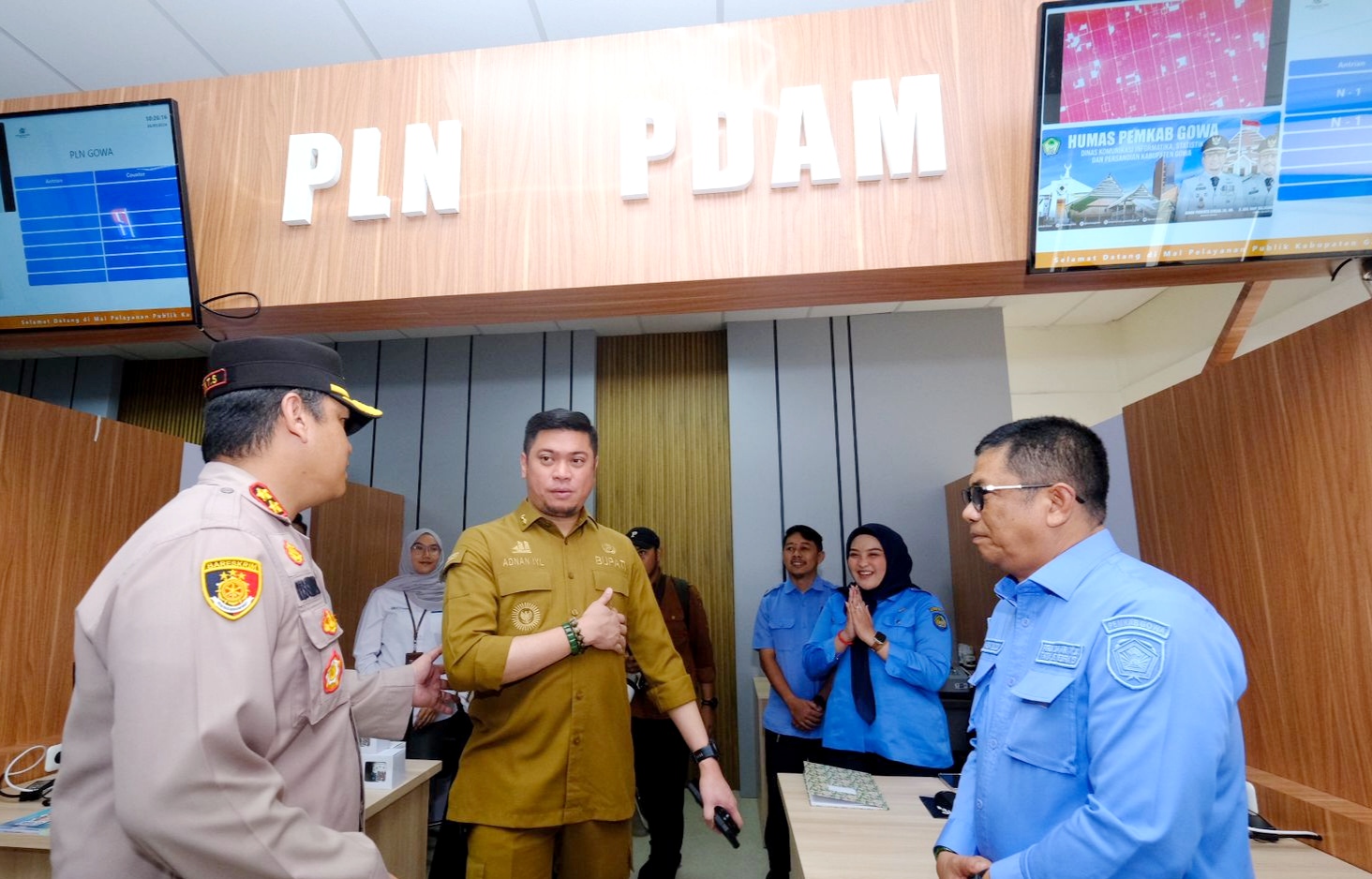 Adnan-Rauf Resmikan Mal Pelayanan Publik Gowa, Berisi 147 Layanan dan ...