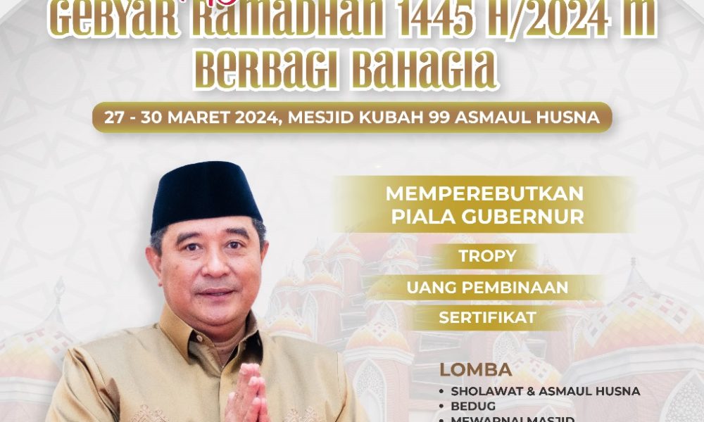 Pemprov Sulsel Ajak Masyarakat Hadiri Buka Puasa Akbar dan Nuzulul Qur ... Pemprov Sulsel Ajak Masyarakat Hadiri Buka Puasa Akbar dan Nuzulul Qur ...