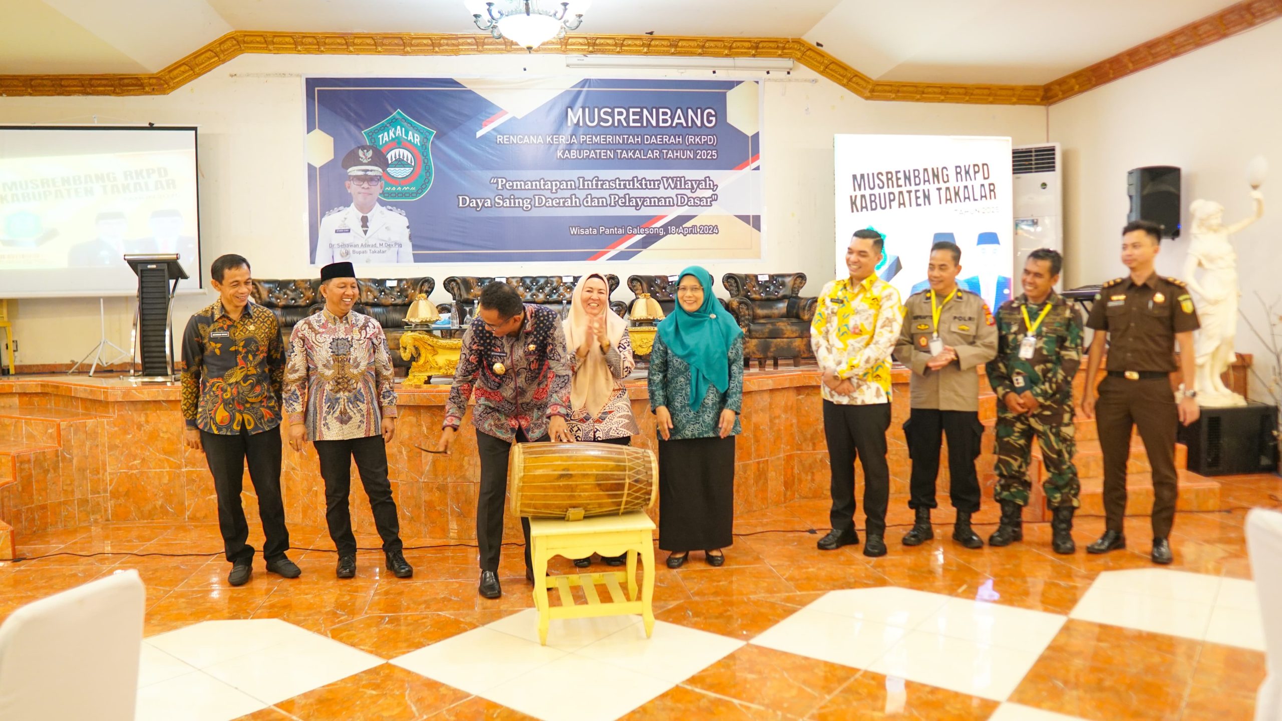 Penjabat Bupati Takalar Buka Musrenbang RKPD Takalar Tahun 2025 - Ujung Jari