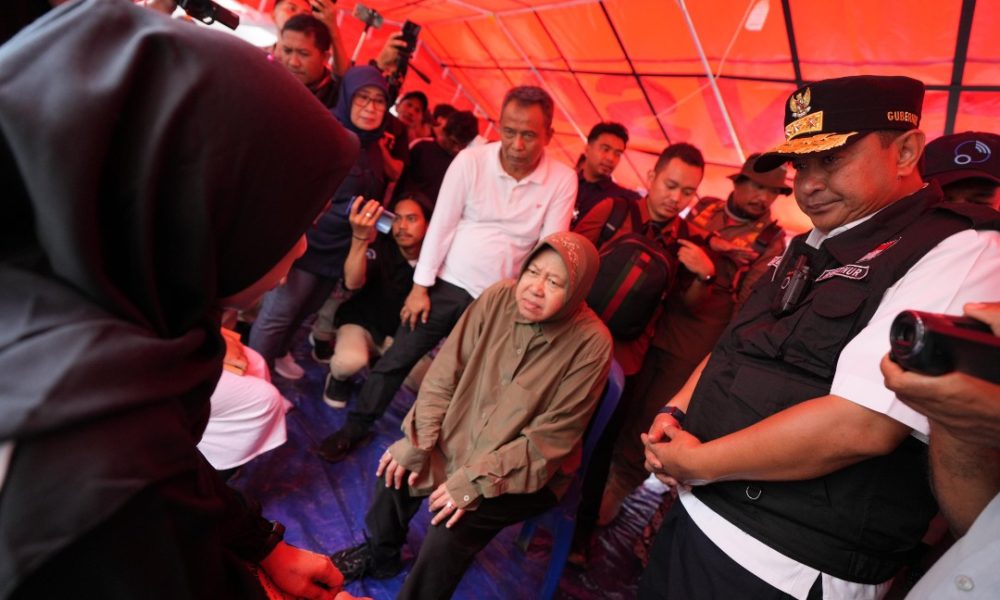 Mensos Risma Apresiasi Penanganan Bencana Banjir Dan Longsor Di Sulsel