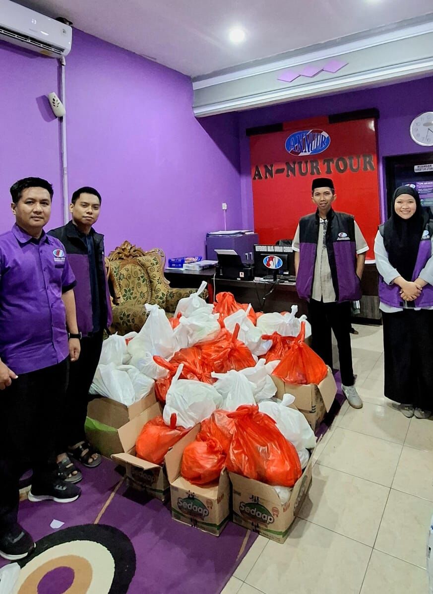 Setiap Tahun, Management PT An-nur Maarif Tebar Berkah Ramadan, Bagikan Ratusan Paket Sembako di ...