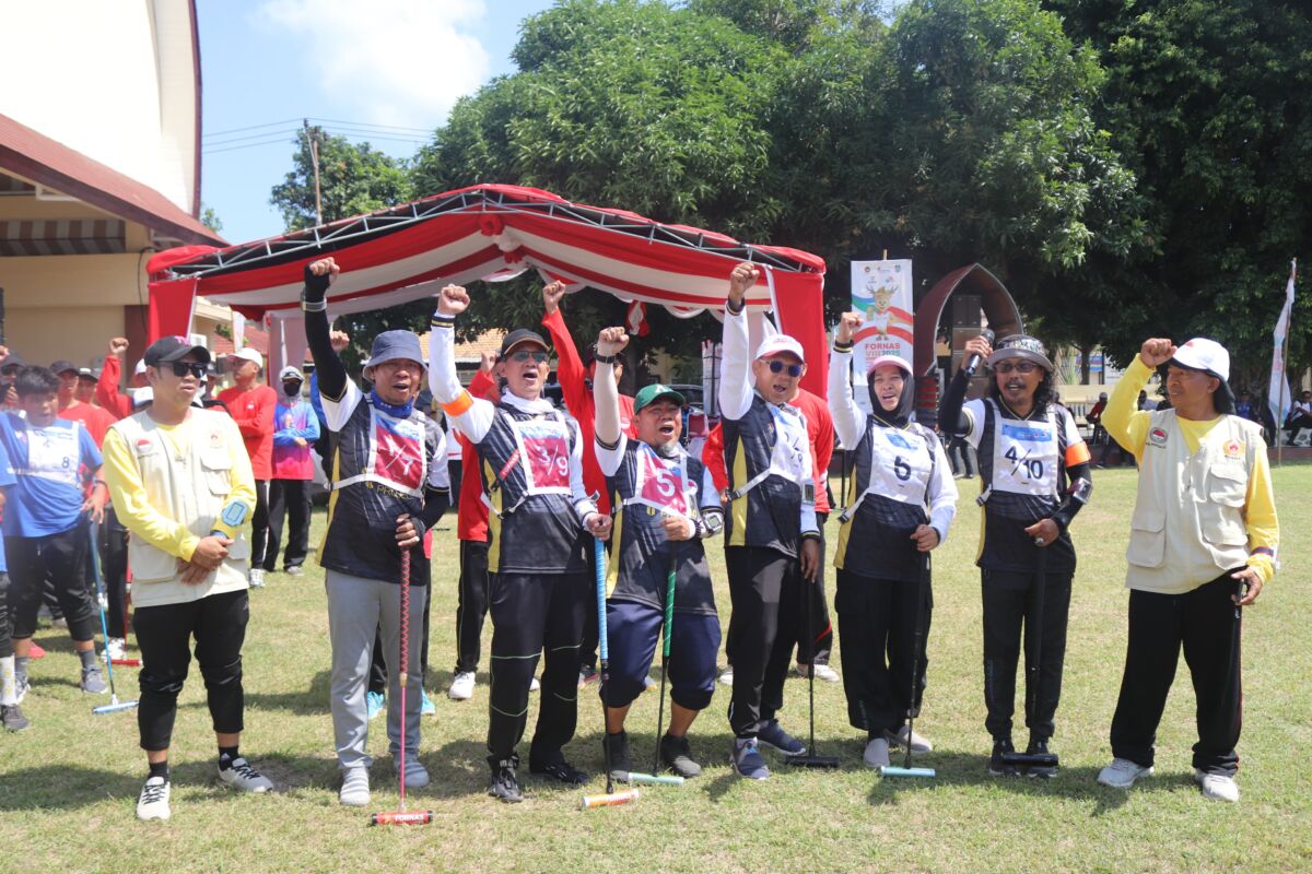 Kontingen Gateball Sulsel Raih Emas di FORNAS VIII NTB 2025 - Ujung Jari