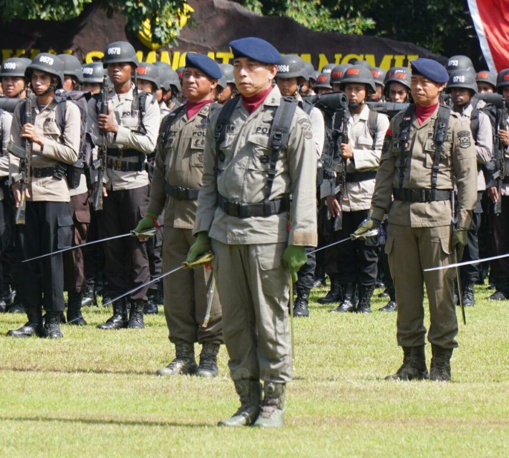 Wadankorbrimob Polri Buka Dikbangspes Dasar Brimob Angkatan IV T.A ...