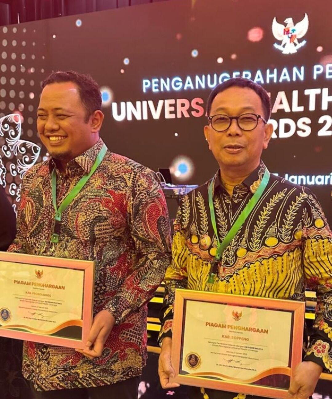 Bupati Suwardi Haseng Terima UHC Awards 2026, Soppeng Diakui Secara ...